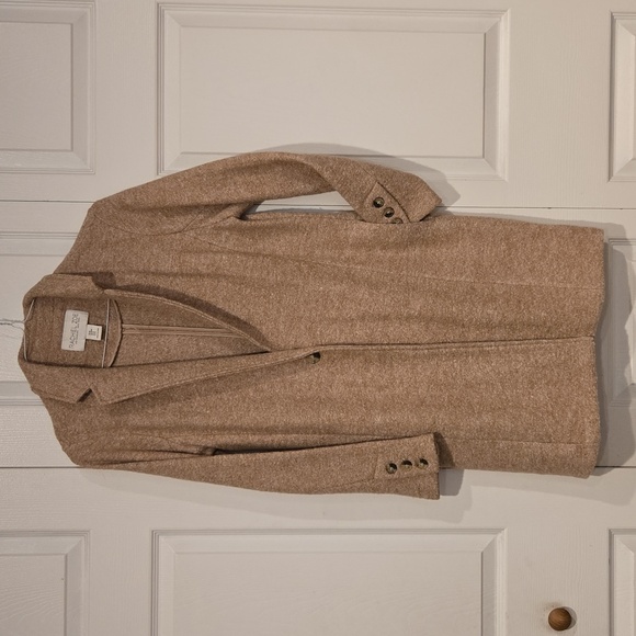 Rachel Zoe | Jackets & Coats | Rachel Zoe Coat Womens Medium Tan Wool ...